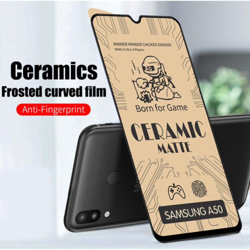 Jual TEMPRED GLASS CERAMIC MATTE ANTI PECAH REALME 7/7i/7 P[RO/C17 ANTI ...