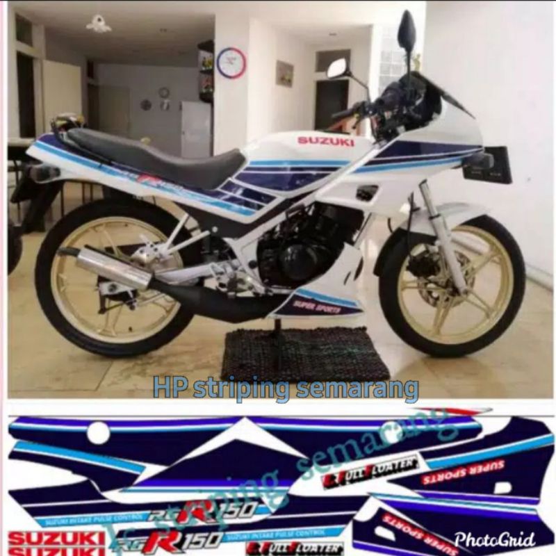 Jual Striping Suzuki RGR Sprinter body Putih | Shopee Indonesia