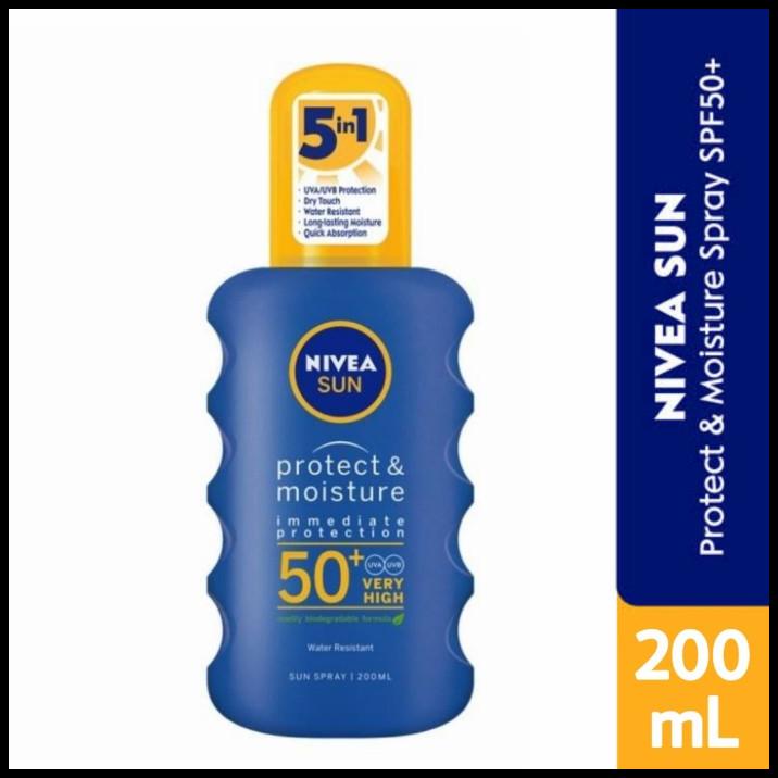 Jual Nivea Sun Spray Protect & Moisture Immediate Protection Spf 50 ...