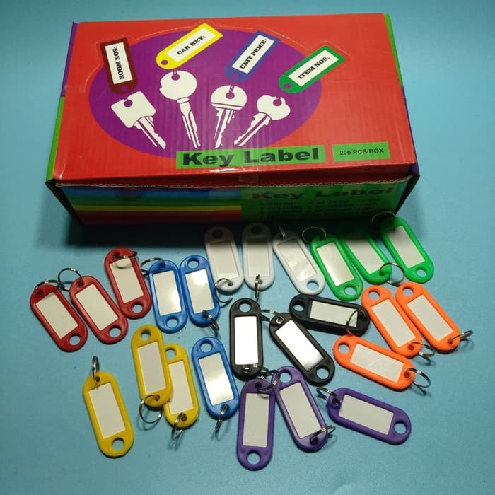 Jual Gantungan kunci plastik / Key Label / pcs | Shopee Indonesia