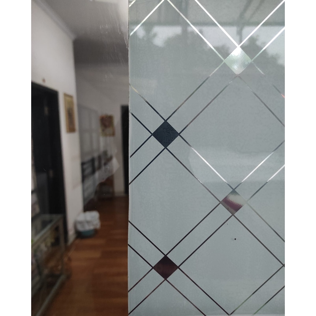 Jual Sticker / Stiker Kaca Film Sandblast Sunblast motif Lazer Cut 7910 ...