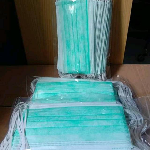 Jual Masker Merek 3ply Non Box isi 50pcs | Shopee Indonesia