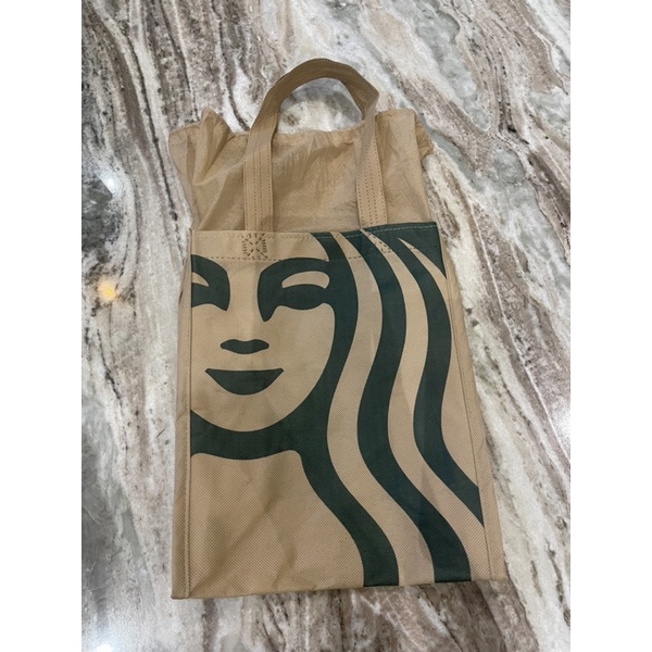 Jual Starbucks Tote Bag Spunbound Original Logo 2024 BARANG READY ...