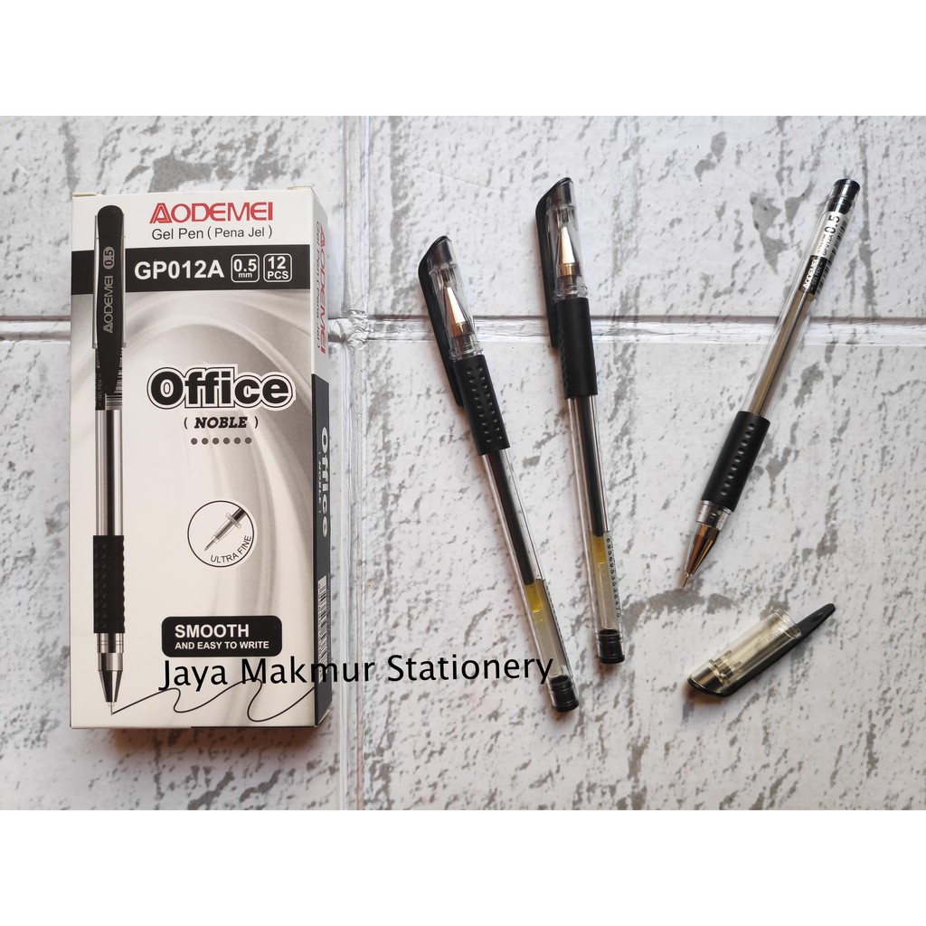 Jual Pen Gel Odemei Office GP-012A 0.5 mm | Shopee Indonesia