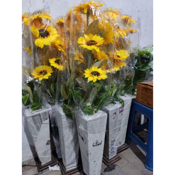 Jual Artificial bunga matahari jumbo /pohon matahari jumbo/bunga ...