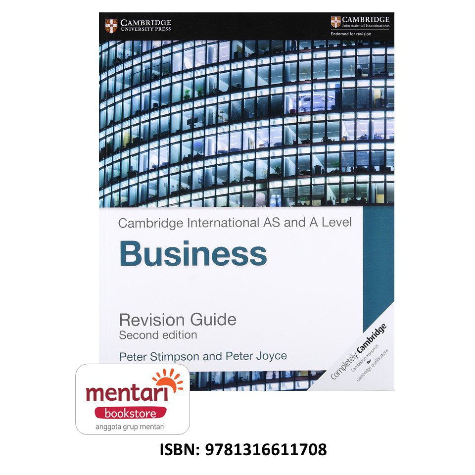 Jual Cambridge International AS and A Level Business Revision Guide ...