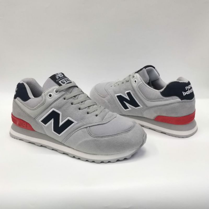 Jual Sepatu Olahraga New Balance 574 Encap Sneaker Pria Warna Abu ...