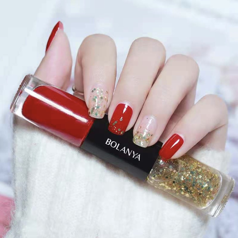 Jual Kutek Korea Non Peel Off 2 in 1 Bolanya Cat Kuku Halal KU001 | Shopee Indonesia