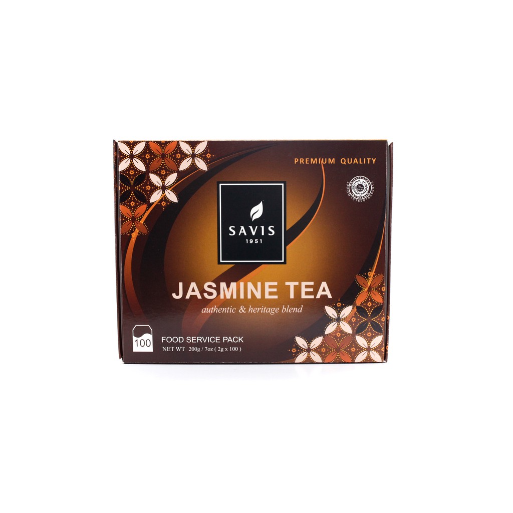 Jual Savis - Jasmine Tea 100 Teabag | Shopee Indonesia