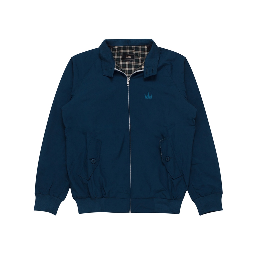 Jual Screamous Jacket Harrington CLETO BLUE | Shopee Indonesia