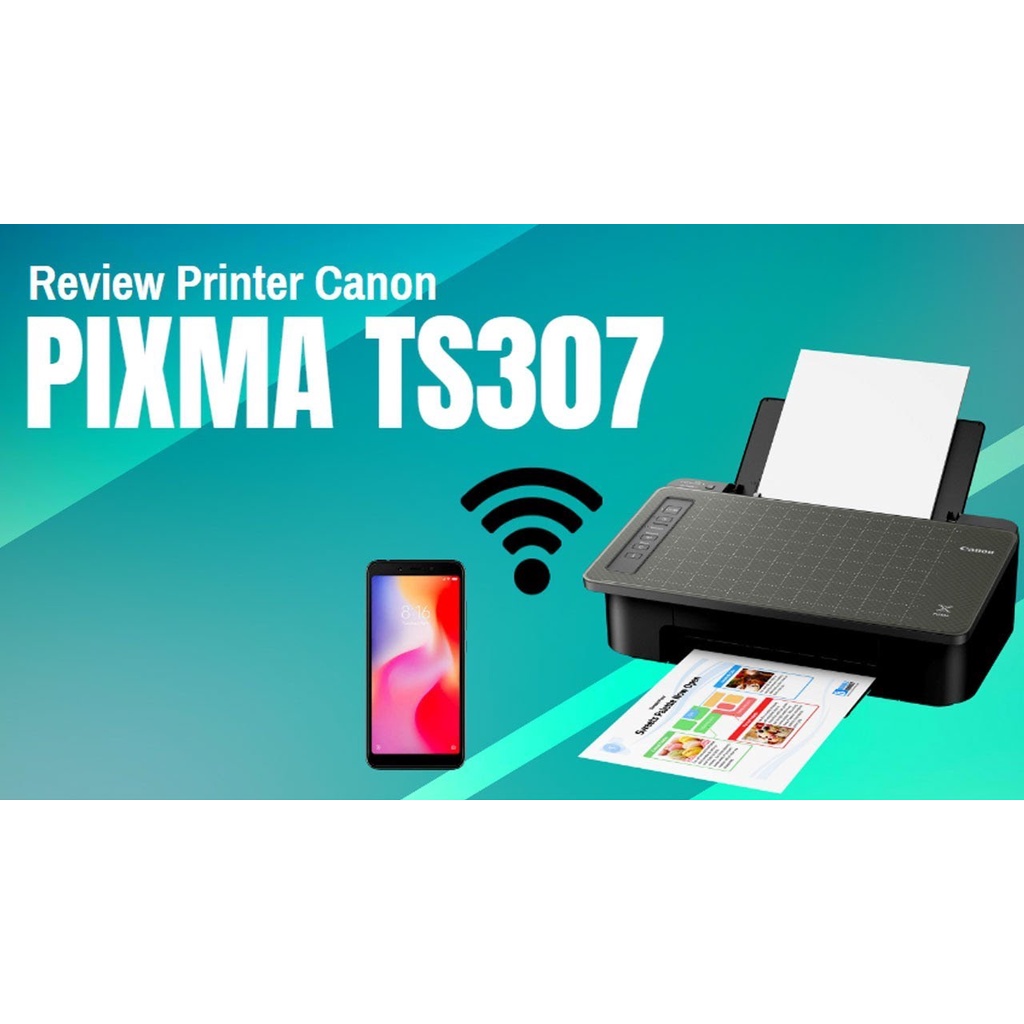 Jual Printer Canon Pixma TS307 Print Copy Wireless TS 307 | Shopee ...