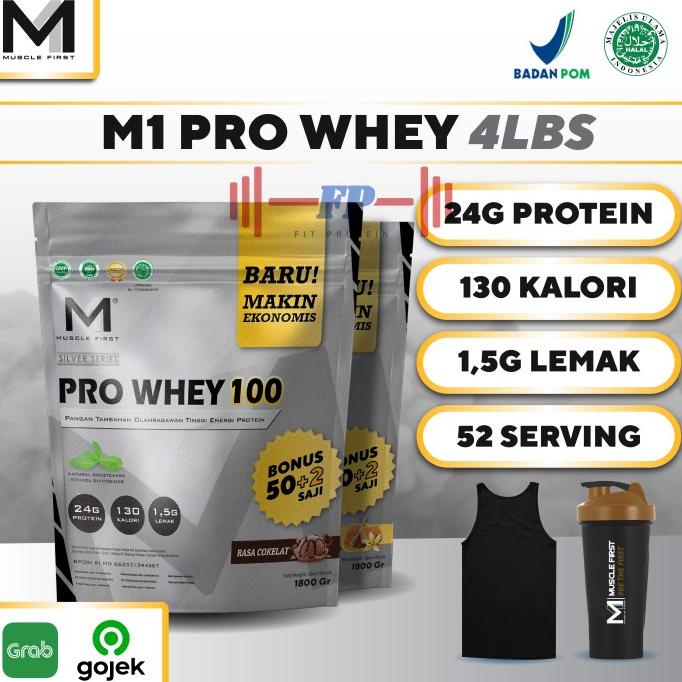 Jual TERBARU!!! VIRAL!!! MURAH!!! M1 Muscle First Silver Series PRO ...