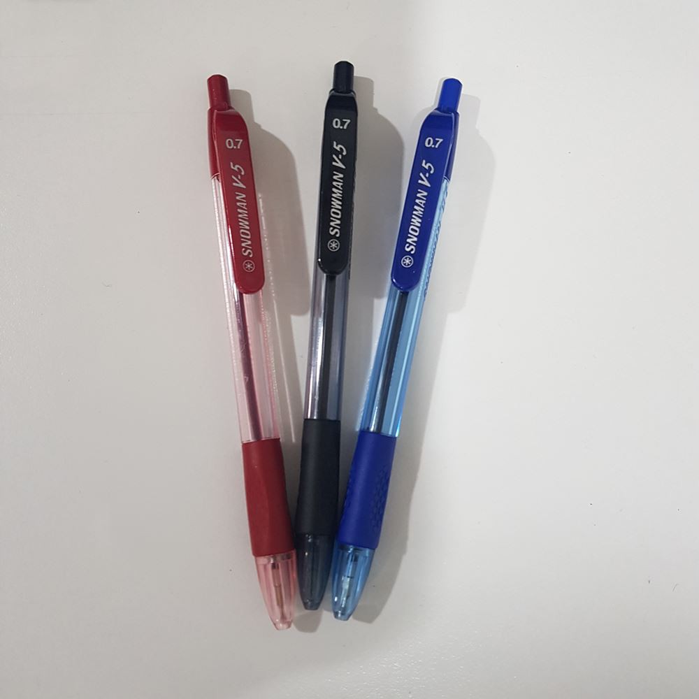 Jual Snowman Ballpoint V5 0.7mm / Pulpen Snowman V 5 Cetekan / Pen ...