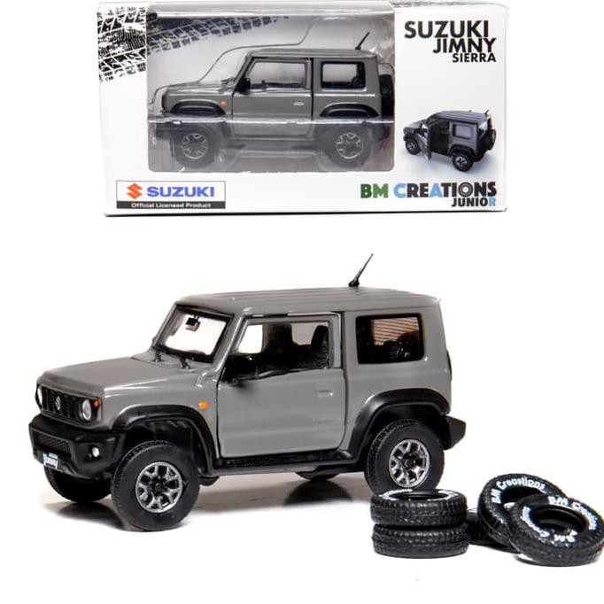 Jual BM Creations 1/64 Suzuki Jimny Sierra Medium Gray | Shopee Indonesia