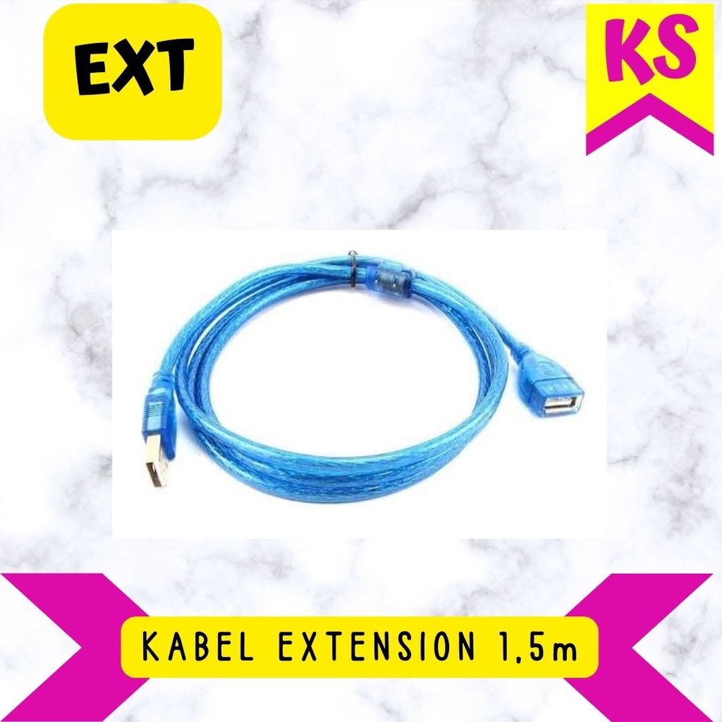 Jual KLIKS/KABEL EXTENSION 1,5M | Shopee Indonesia