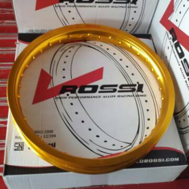 Jual Velg Aluminium Rossi wm (Harga Satuan/1Ring)17 /120, 140, 160, 185 ...