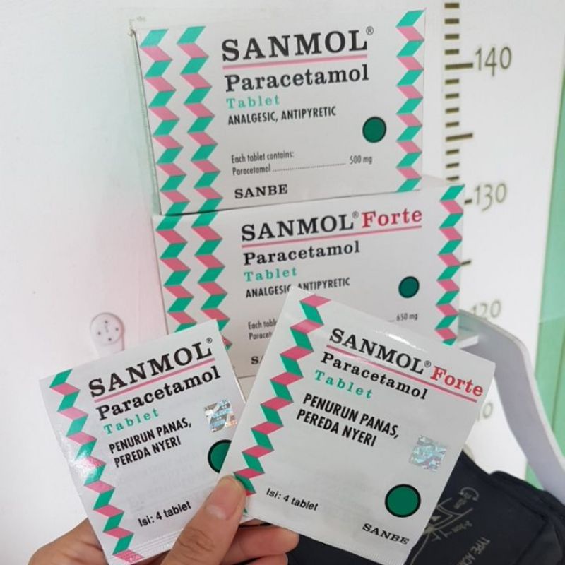Jual SANMOL tablet paracetamol dewasa | Shopee Indonesia