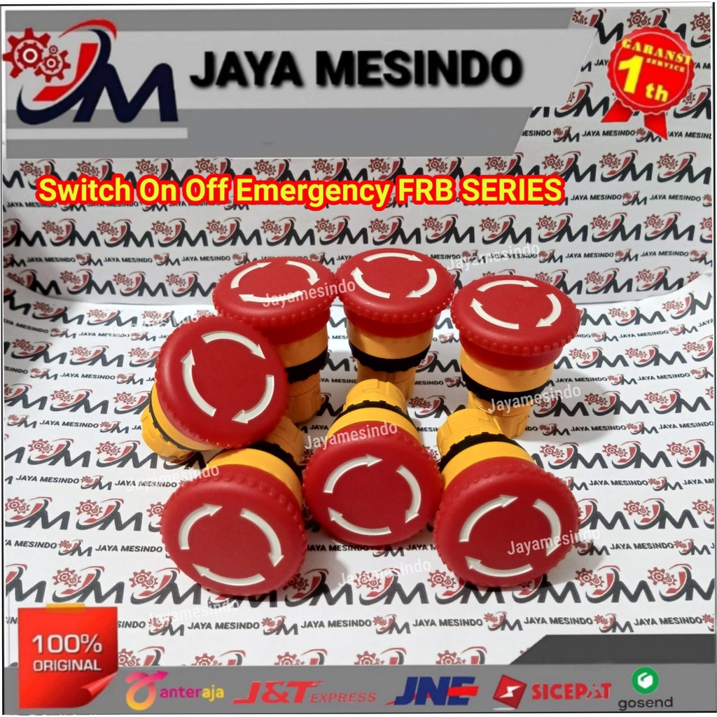 Jual Switch On Off Emergency Stop Mesin FRB-770 Series (Tidak sama ...