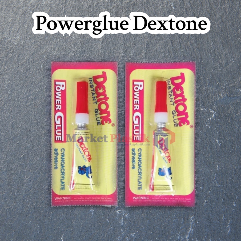 Jual Dextone Power Glue 3g / Lem power Glue 3g | Shopee Indonesia