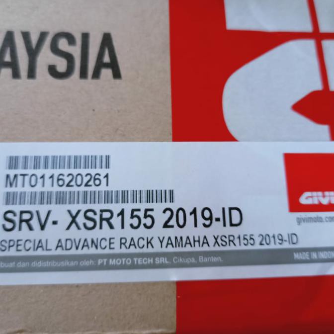 Jual breket box Yamaha xsr 155 ORI Givi | Shopee Indonesia
