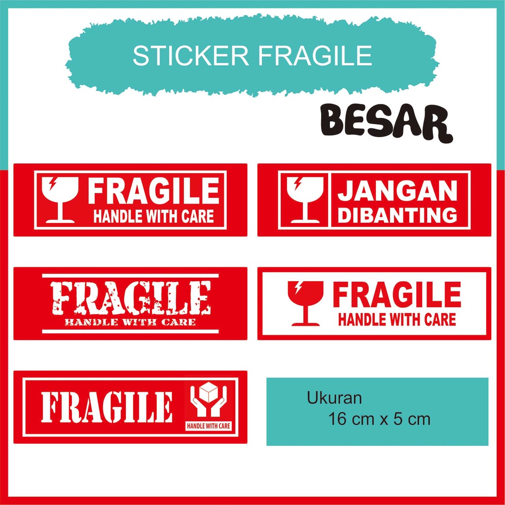 Jual Stiker FRAGILE | Shopee Indonesia
