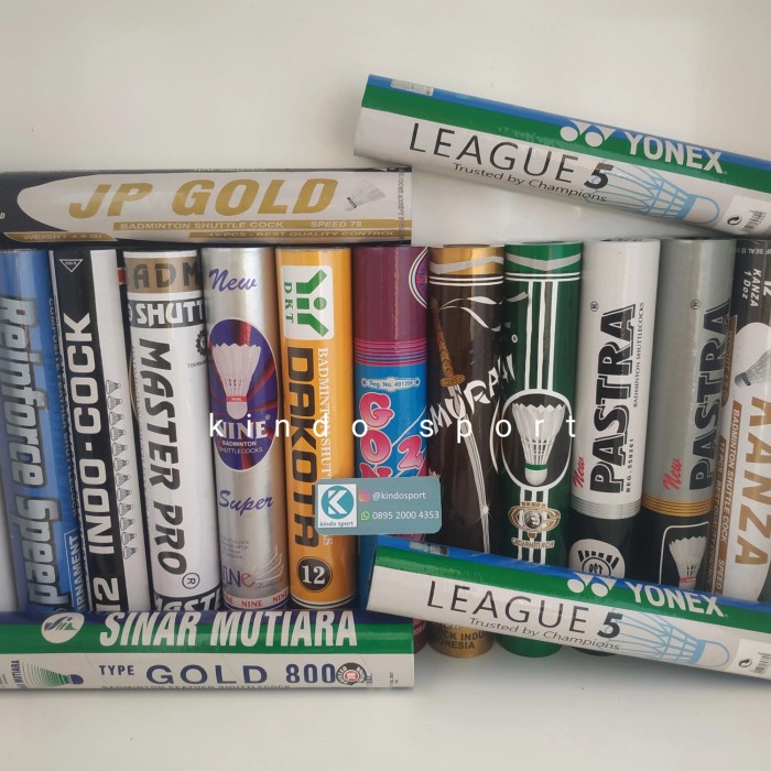 Jual Badminton Kock Cock Sm Kok Sinar Mutiara Gold 800 Shuttlecock Pbsi ...