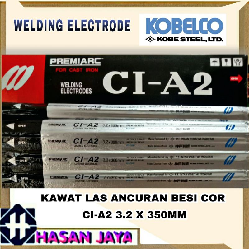 Jual Kawat Las Ancuran Besi Cor CI-A2 FAMILIARC KOBELCO 3,2mm 3.2 MM ...