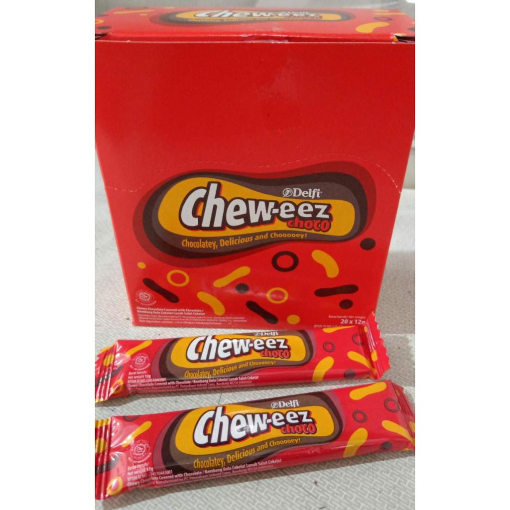 Jual Cheweez Chco Delfi Box (20pcs x 12gram) | Shopee Indonesia