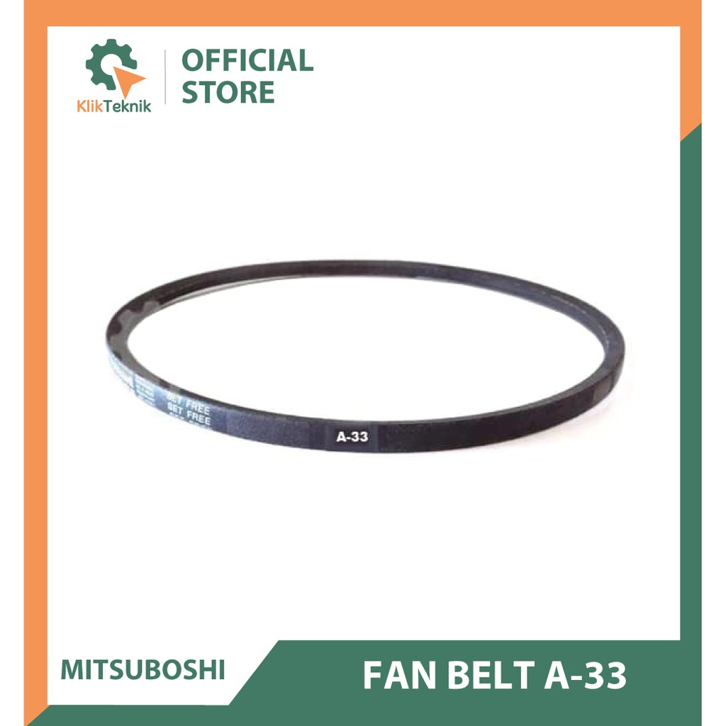 Jual MITSUBOSHI Tali Kipas A33 Fan Belt | Shopee Indonesia
