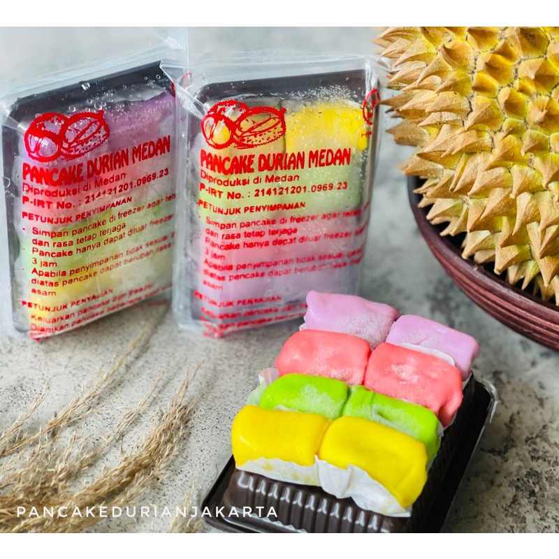 Jual Pancake Durian Mini isi 8 | Shopee Indonesia