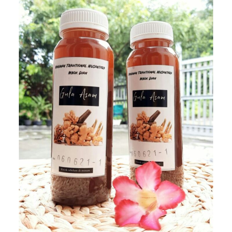 Jual Jamu Tradisional Nusantara MBOK DIAH ASLI SOLO ukuran 500 ml Enak ...