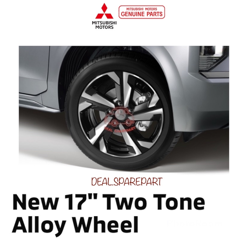 Jual Velg Pelek Ring 17 Mitsubishi New Xpander / New 17 inch Two Tone ...