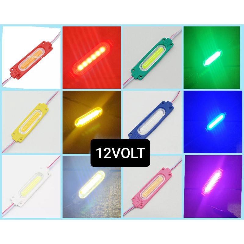 Jual Lampu led cob bening 6titik 12VOLT | Shopee Indonesia