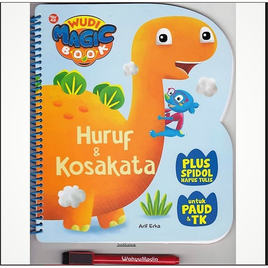 Jual WUDI MAGIC BOOK HURUF & KOSAKATA | Shopee Indonesia