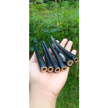 Jual Pipa Once Tanduk Kerbau Bule HitamSuper 12cm | Shopee Indonesia