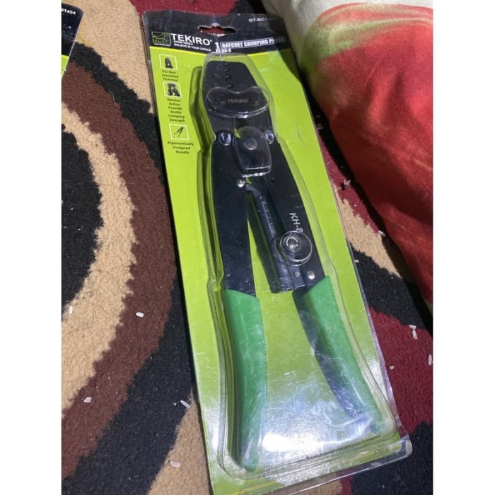 Jual Produk Terbaru Tekiro Skun Crimping Rachet Press Kabel Kh-8 - Tang ...