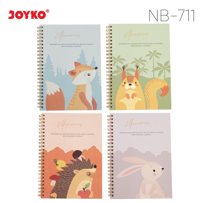 Jual Buku Tulis Catatan Bergaris Ruled Notebook Joyko NB-707 A5 - NB ...