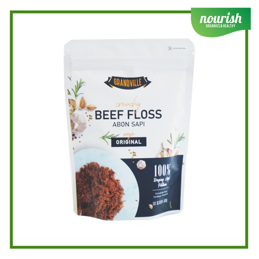 Jual Grandville Beef Floss - Abon Sapi Rasa Original 100g | Shopee ...