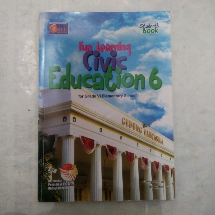 Jual BUKU FUN LEARNING CIVIC EDUCATION 6 FOR GRADE 6 ELEMENTARY SCHOOL ...
