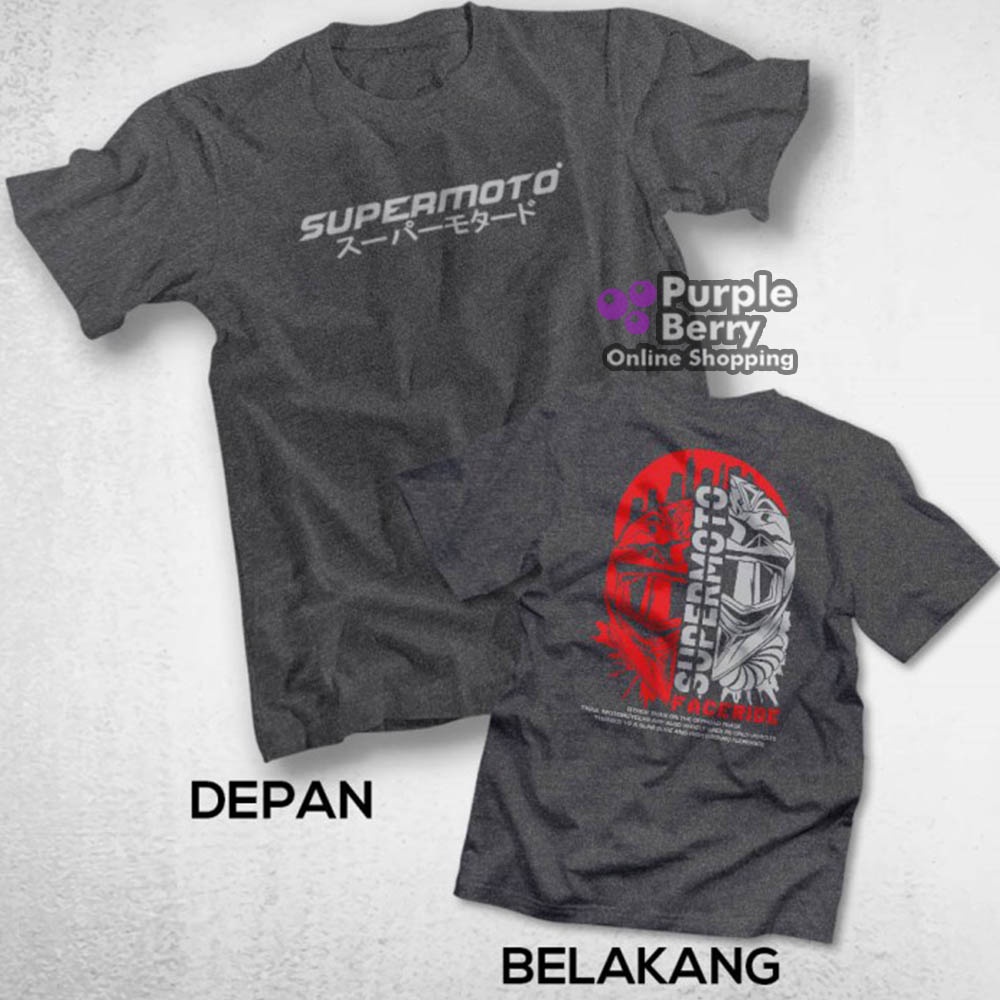 Jual Kaos Supermoto Face Ride - Baju Distro Racing Motorcross Team ...