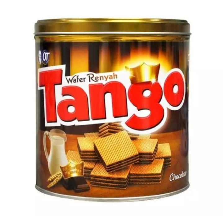 Jual Tango wafer chocolate 300gr kaleng | Shopee Indonesia