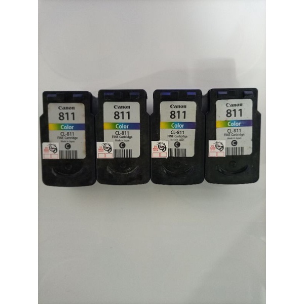 Jual catridge canon 811 color siap pakai | Shopee Indonesia