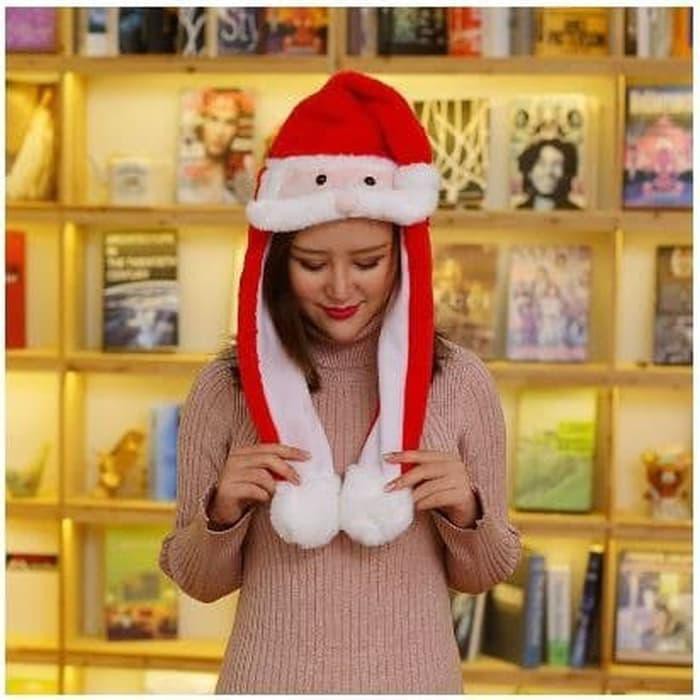 Jual Topi santa Led Dancing - santa Hat kumis Gerak Goyang KROP KOREA ...