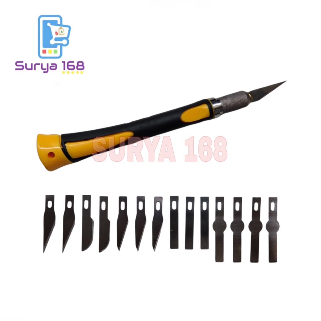 Jual TOOLS PRECISION KNIFE PISAU SET PISAU IC CUTTER WLXY WL-9304AB ...