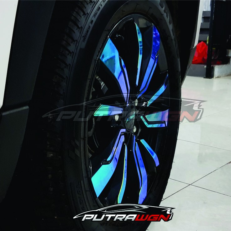 Jual STICKER VELG OEM WULING ALMAZ CHAMELEON EFFECT | Shopee Indonesia