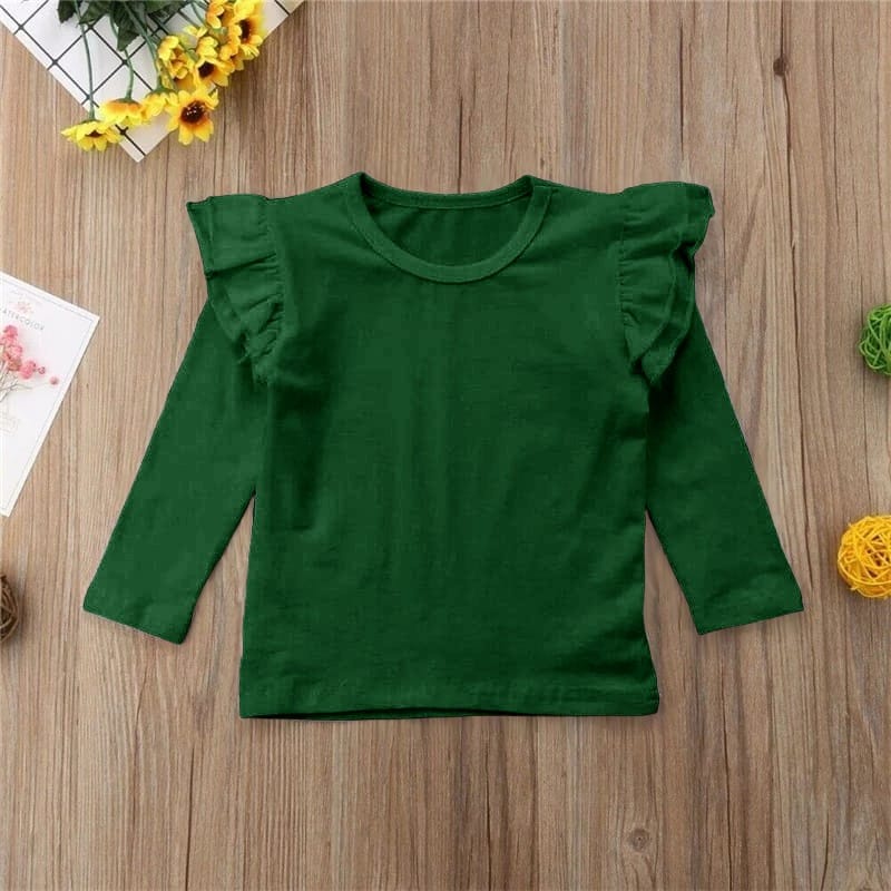 Jual Produk Terbaru☑️Atasan Polos Anak /Atasan Shella Kids/1-14 Tahun ...