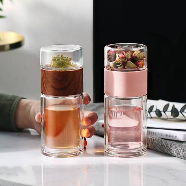 Jual CHRYSTEA || Tea Infuser Bottle 200ml | Shopee Indonesia