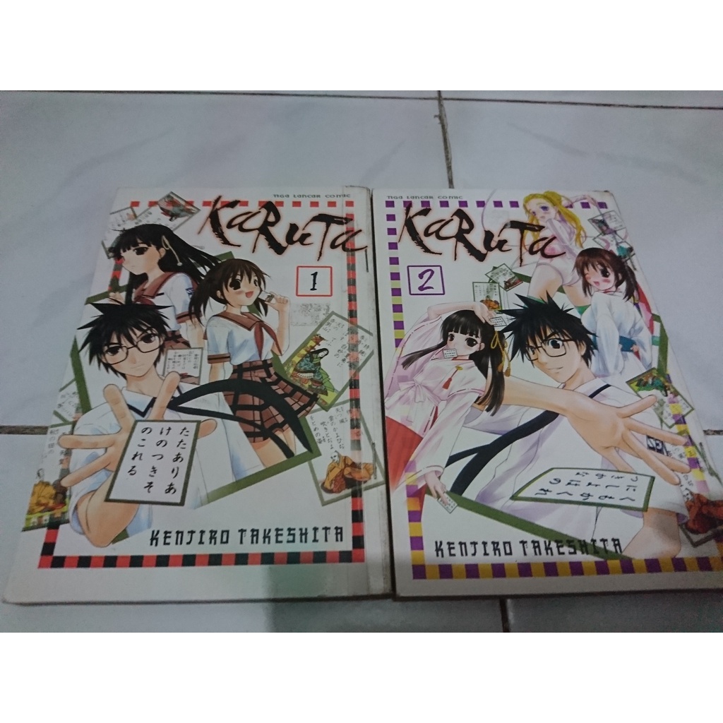 Jual komik Karuta 1-2 - Kenjiro Takeshita | Shopee Indonesia