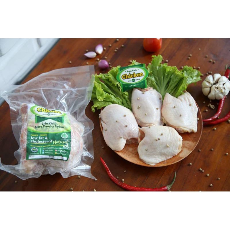 Jual BERKAH Chicken Ayam Paha Atas | Ayam Organik Probiotik | Healti ...