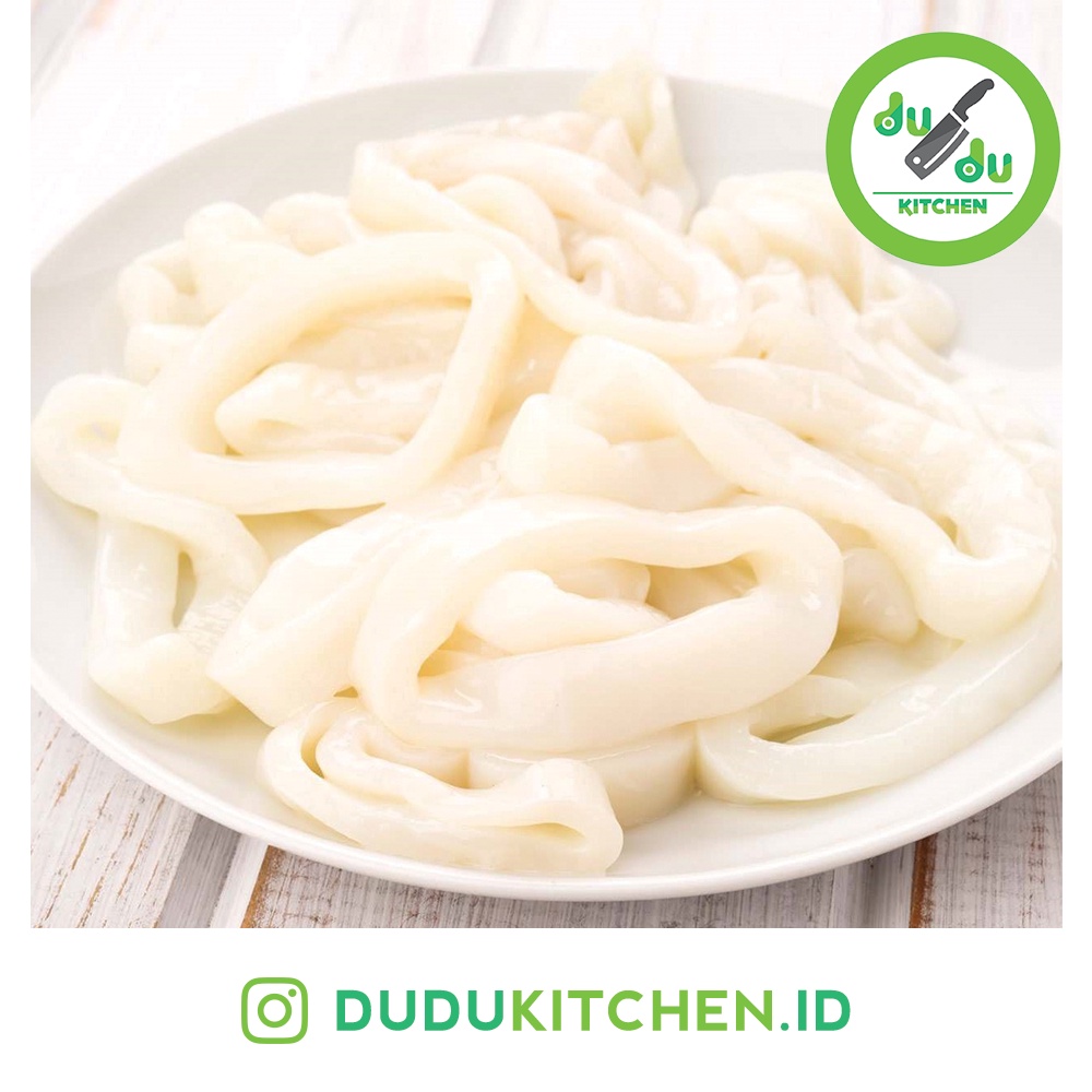 Jual (Dudu Kitchen) Cumi Ring - 500 gr Squid Calamari Frozen Seafood ...